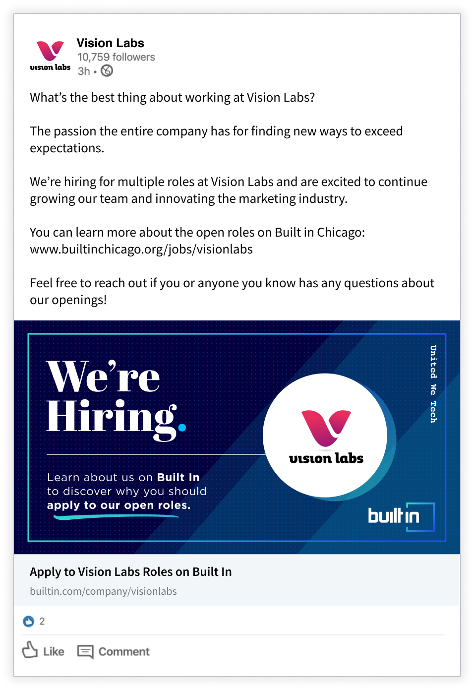 Jobs Campaign - Built In for Employers