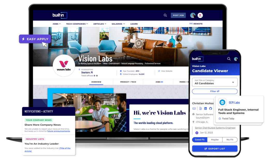 Recruitment Platform - Built In for Employers